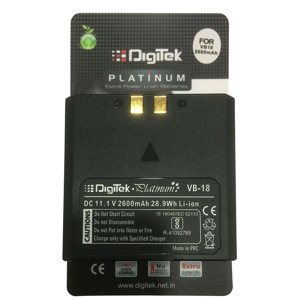 Digitek Travel Battery Charger DUC-006 8.4V Rechargeable Batteries ...